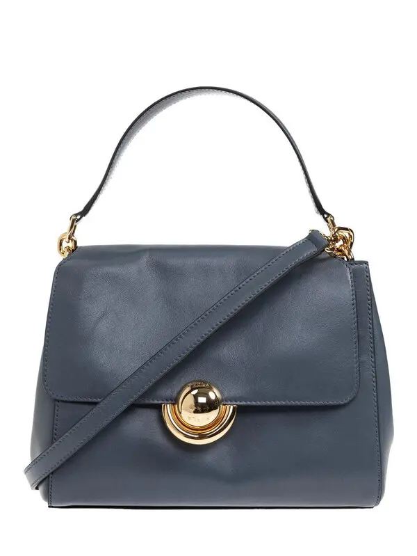 Furla Domus Small Handheld Bag - Navy Blue