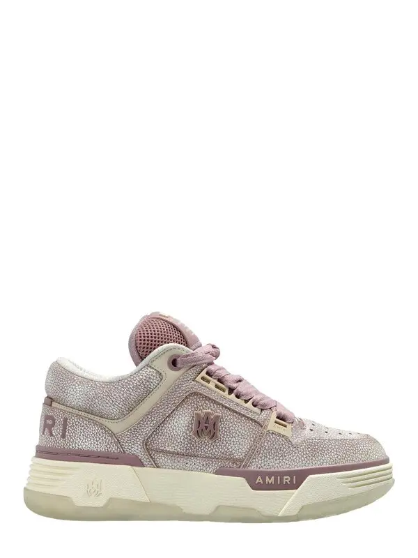 Amiri Pebbled Ma-1 Sneakers - Purple