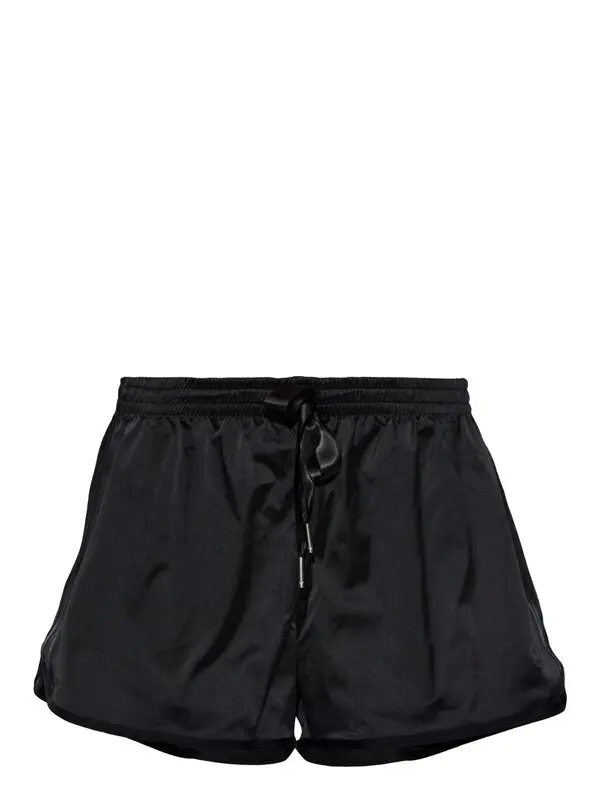 ADIDAS ORIGINALS Satin Shorts - Black