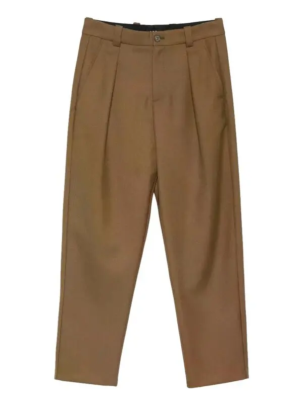 A.p.c. Pleated Trousers - Brown