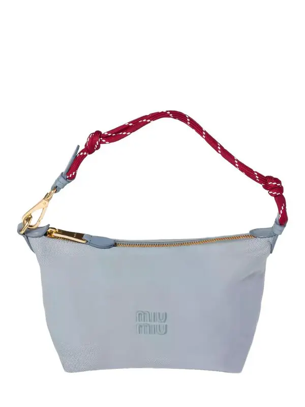 Miu Miu Gabardine Pouch - Blue