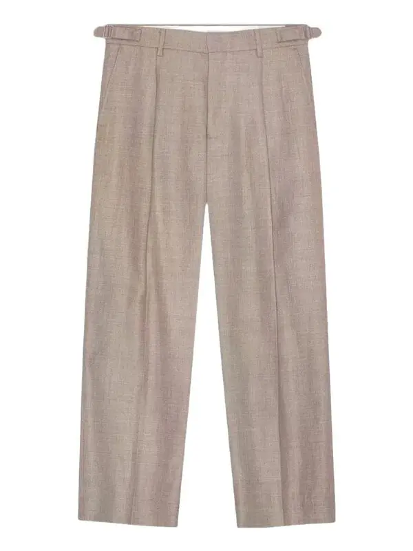 Nn07 Tailored Pleated Trousers - Neutrals