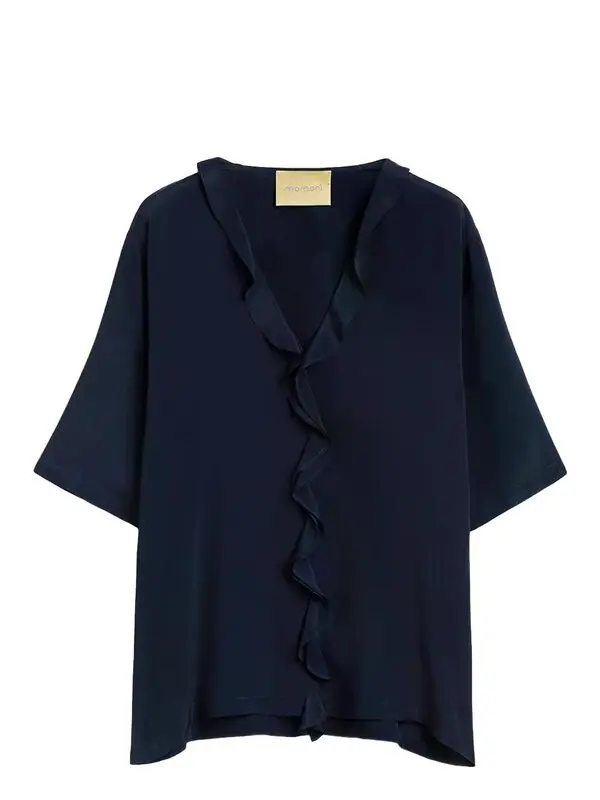 Momoni Salvia Blouse - Blue