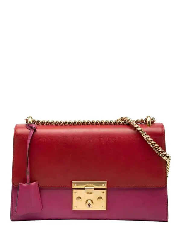 Gucci Padlock Shoulder Bag - Pink