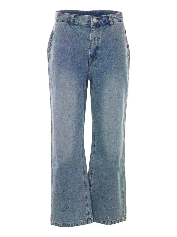 DUNST Straight Slack Jeans - Blue
