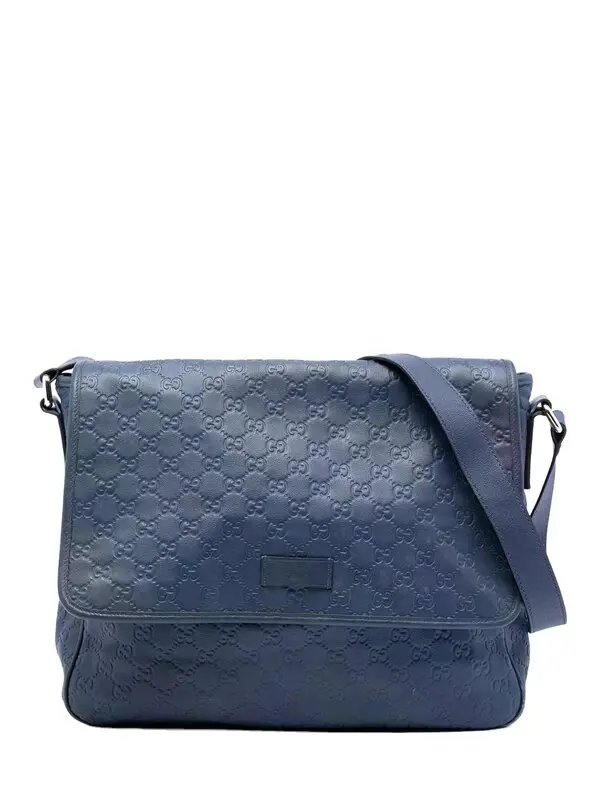Gucci Ssima Messenger Bag - Blue