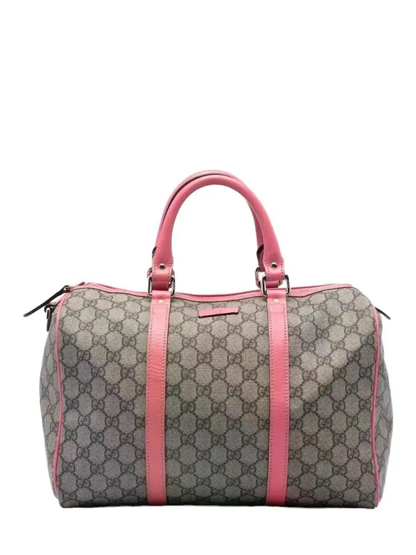 Gucci Medium Gg Supreme Joy Boston Bag - Pink