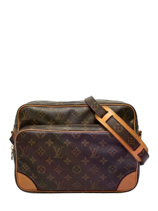 LOUIS VUITTON 2001 Monogram Nil Crossbody Bag - Brown