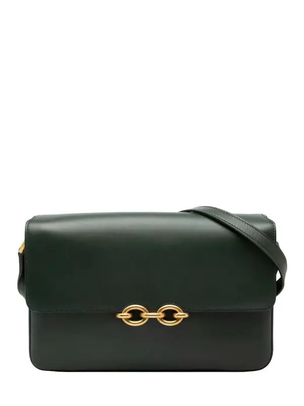 Saint Laurent Le Maillon Crossbody Bag - Green