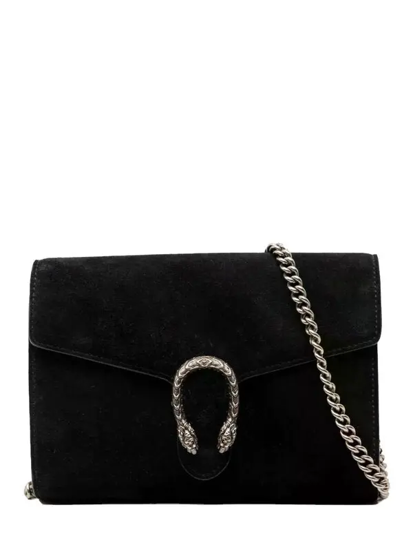 Gucci Dionysus Wallet On Chain Crossbody Bag - Black