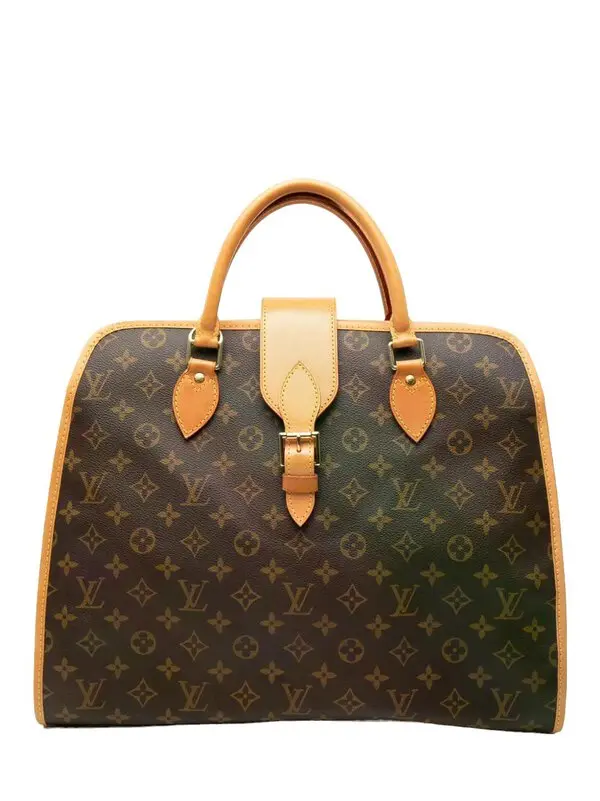 LOUIS VUITTON 2000 Monogram Rivoli Briefcase Business Bag - Brown