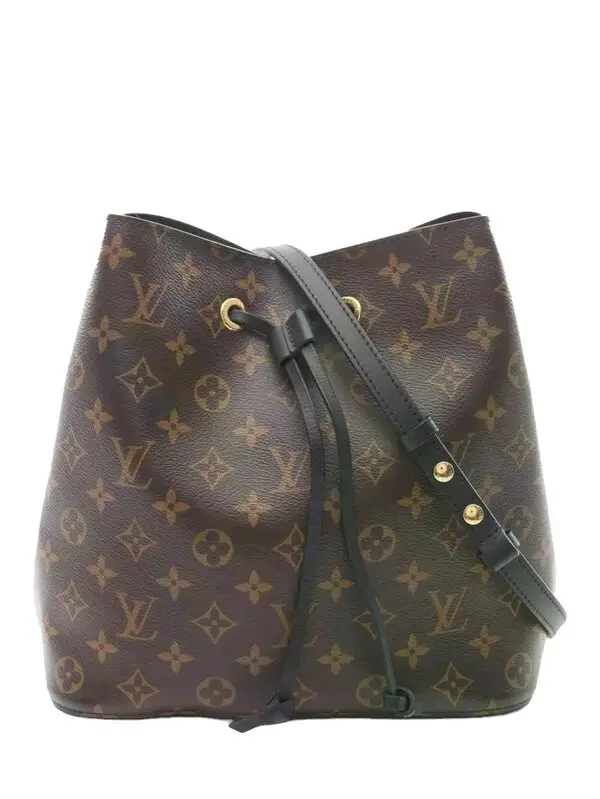 LOUIS VUITTON Monogram Neonoe Mm Bucket Bag - Brown