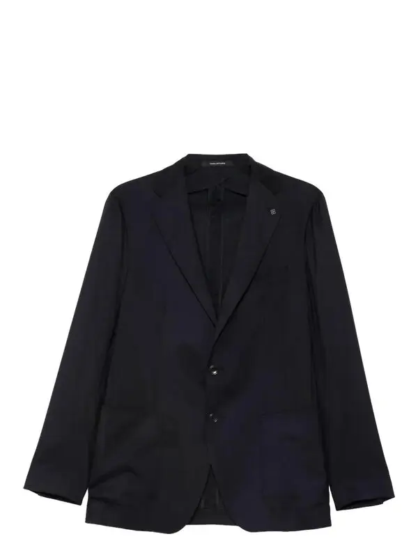Tagliatore Button Blazer - Blue
