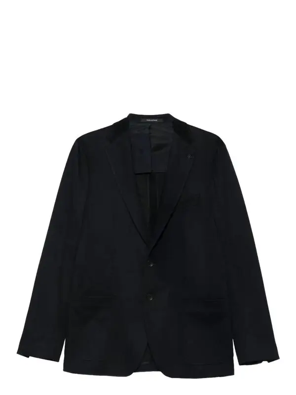 Tagliatore Patch-pocket Blazer - Blue