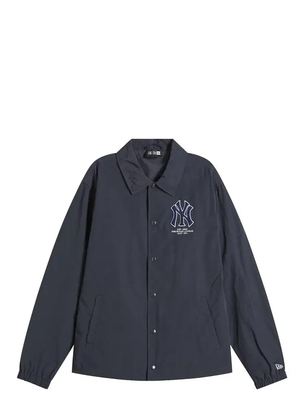 New Era Mlb New York Yankees Coaches Jacket - Navy