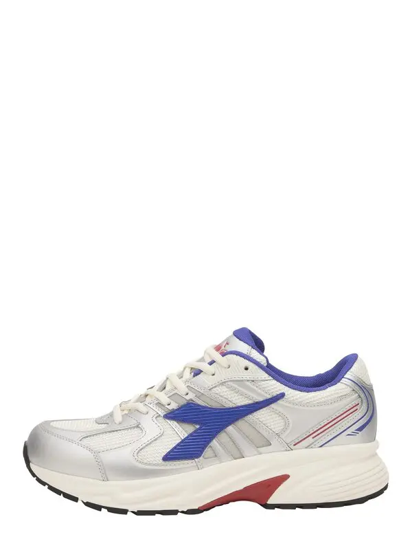 DIADORA Mythos Star Metallic Sneakers - Recycled White/imperial Blue