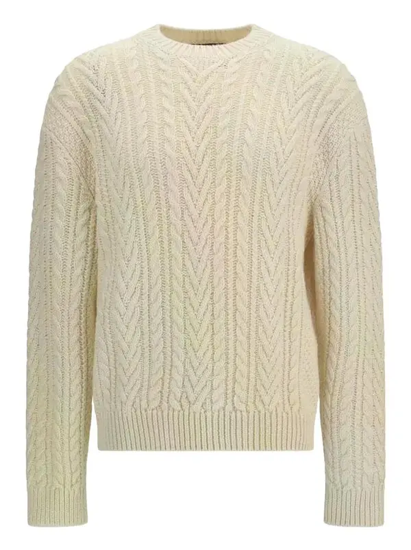 Loro Piana Schooner Crewneck Cashmere Sweater - Neutrals