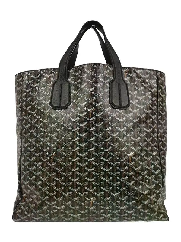 Goyard 1990s Printed Tote Bag - Black