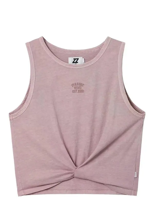 Izzue Knot Tank Top - Pink