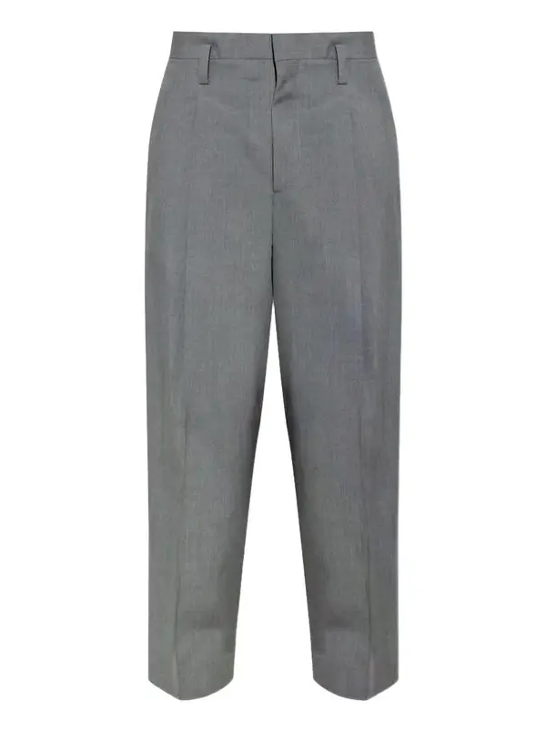 JIL SANDER Pleated Trousers - Grey
