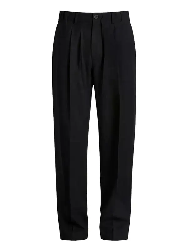Studio Nicholson Pleated Trousers - Black