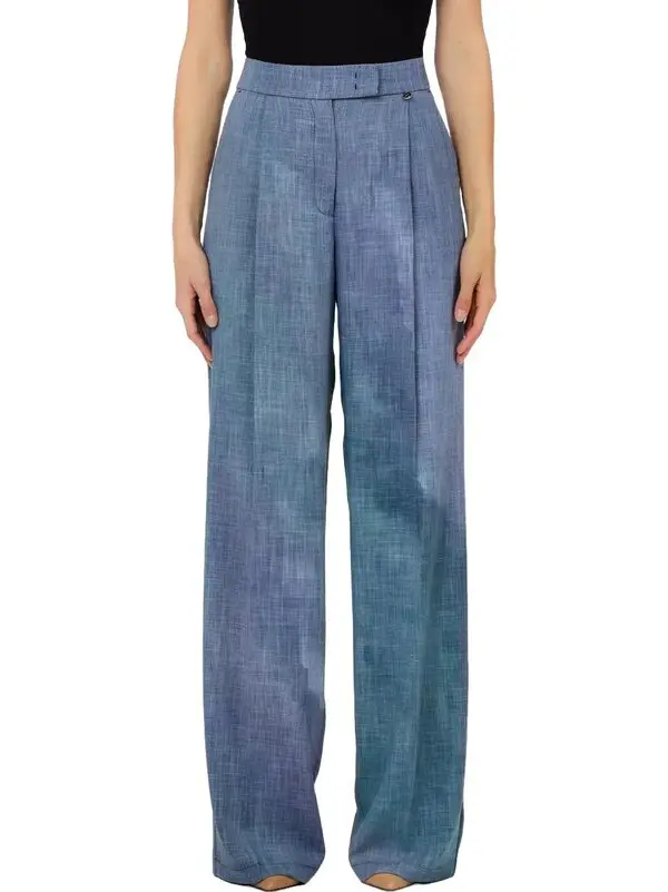 Liu Jo Pleated Trousers - Blue