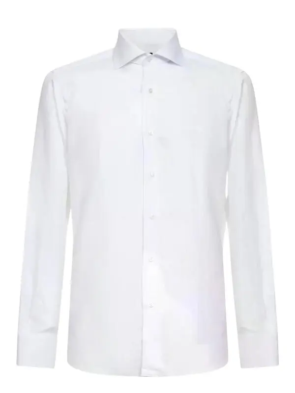 BARBA NAPOLI Button Shirt - White