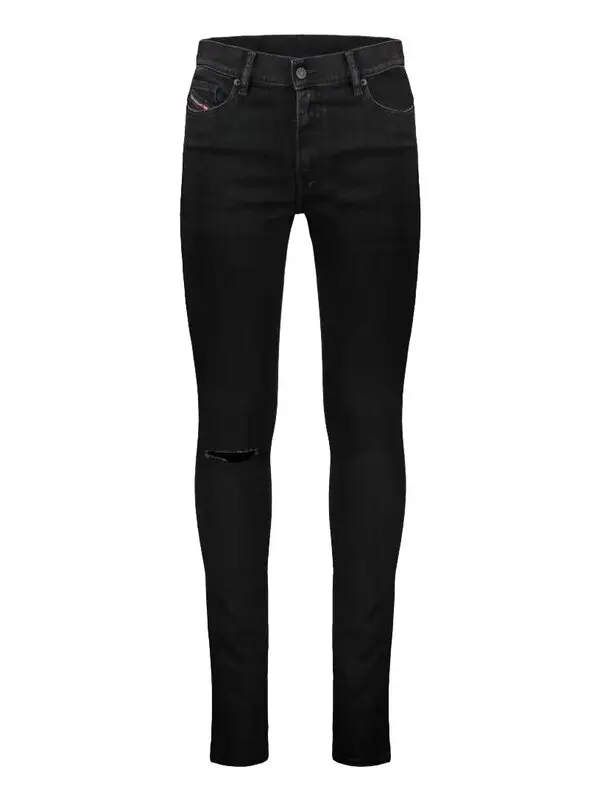 DIESEL® Five-pocket Skinny Jeans - Black