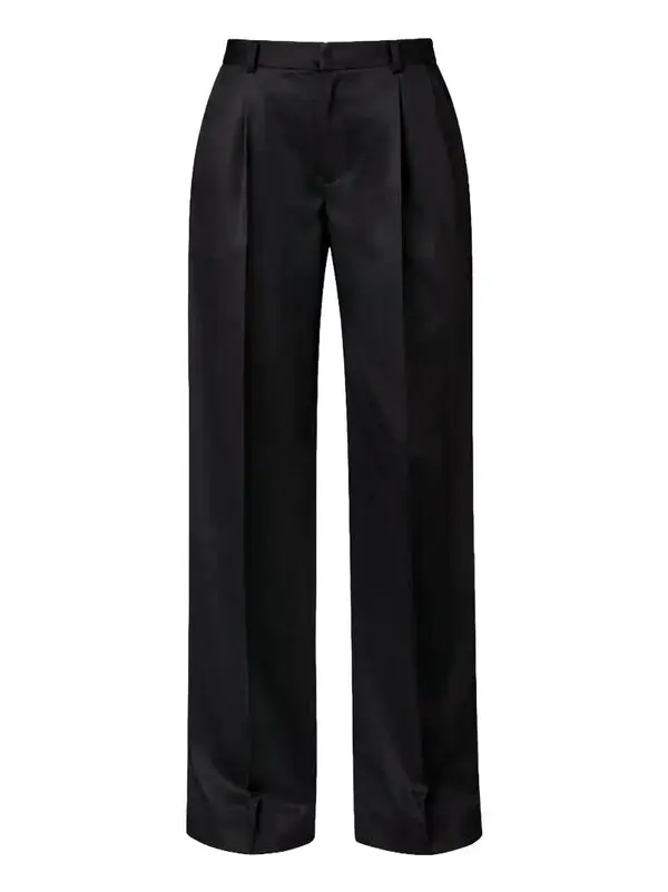 Vince Pleated Trousers - Black