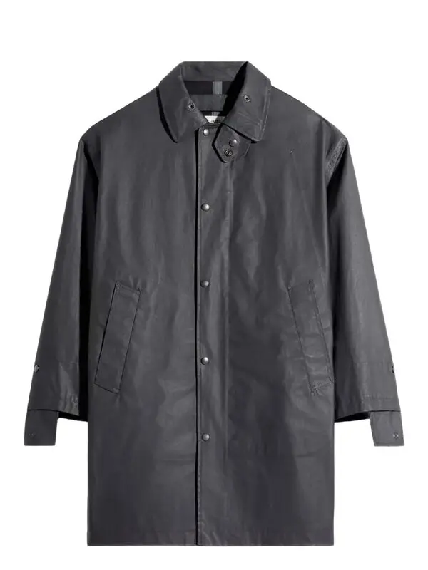 LEMAIRE Coated Parka Raincoat - Black