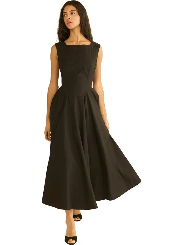 DÔEN Rivière Dress - Black