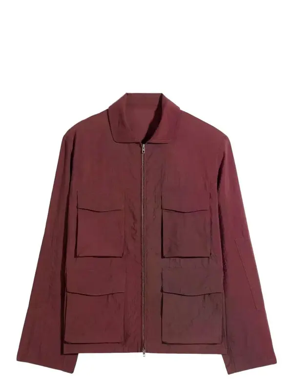 LEMAIRE Safari Jacket With 3d Pockets - Red