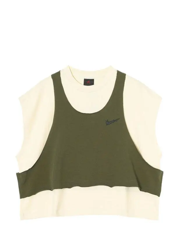 Nike Jordan X Teyana Taylor Short Sleeve Tee - Rough Green