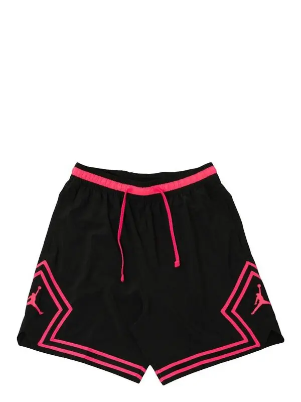 JORDAN Dri-fit Sport Diamond Shorts - Black/hyper Pink