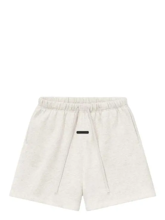 Fear Of God Essentials Signature Classic Short - Oatmeal Heather/light Heather