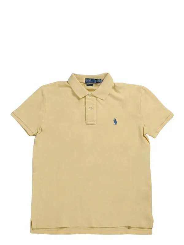 Polo Ralph Lauren Knit Collar Polo Shirt - Wicket Yellow