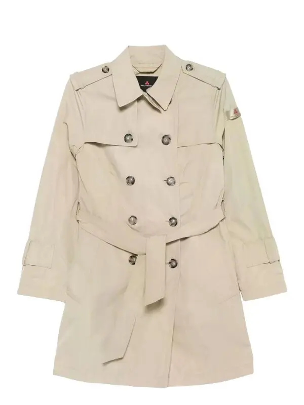 Peuterey Knude Belted Coat - Neutrals