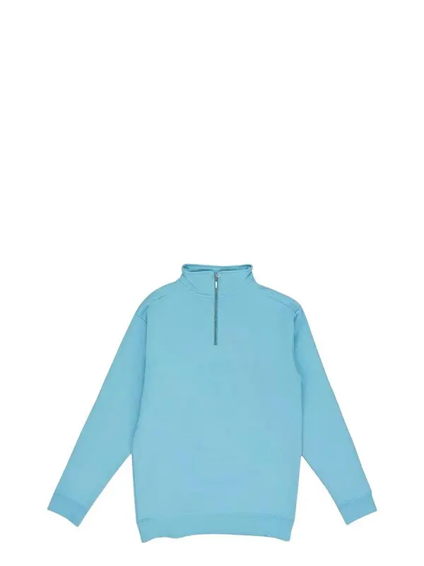 SINCLAIR Quarter-zip Sweatshirt - Blue