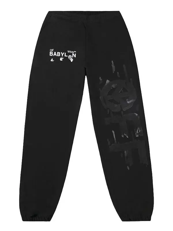 Off-White X Babylon Ill Wind Sweatpants - Black