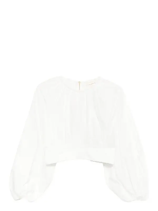 Zimmermann Long-sleeve Blouse - White