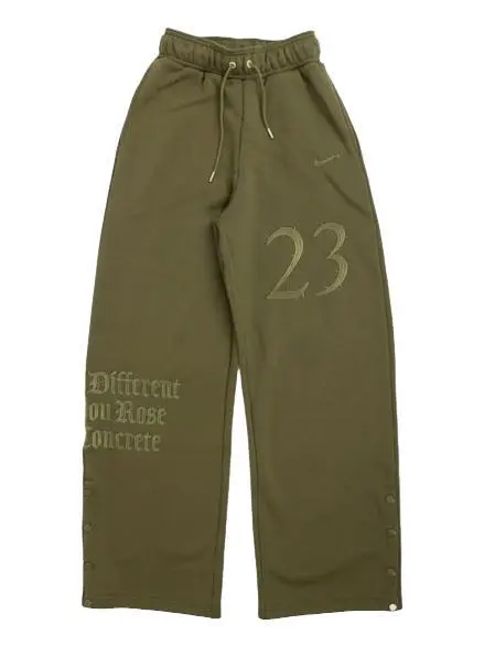 Nike Jordan X Teyana Taylor Fleece Pants - Rough Green