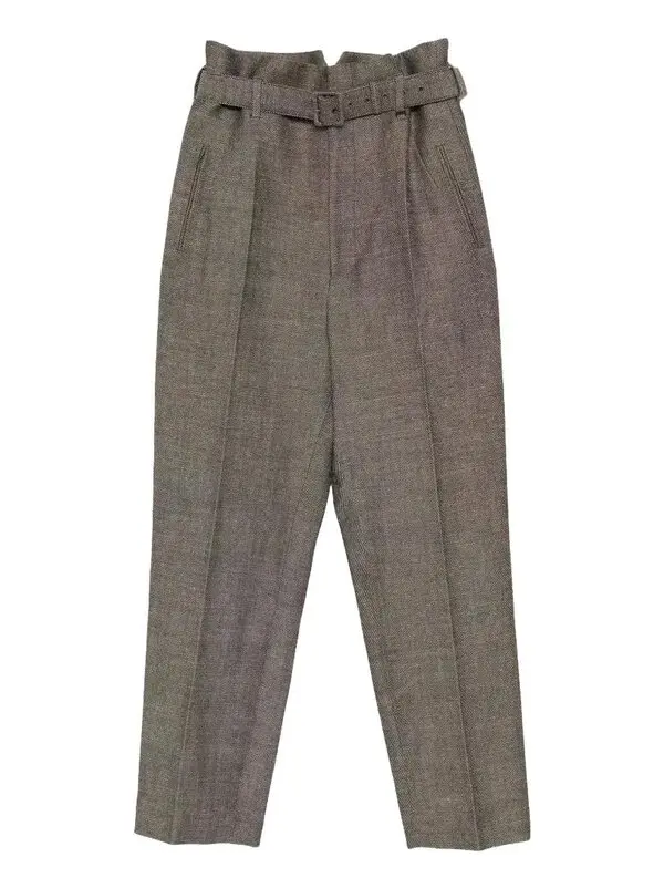 VIVIENNE WESTWOOD Belted Trousers - Brown