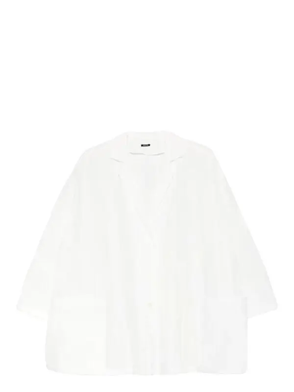 Apuntob Patch-pocket Shirt - White