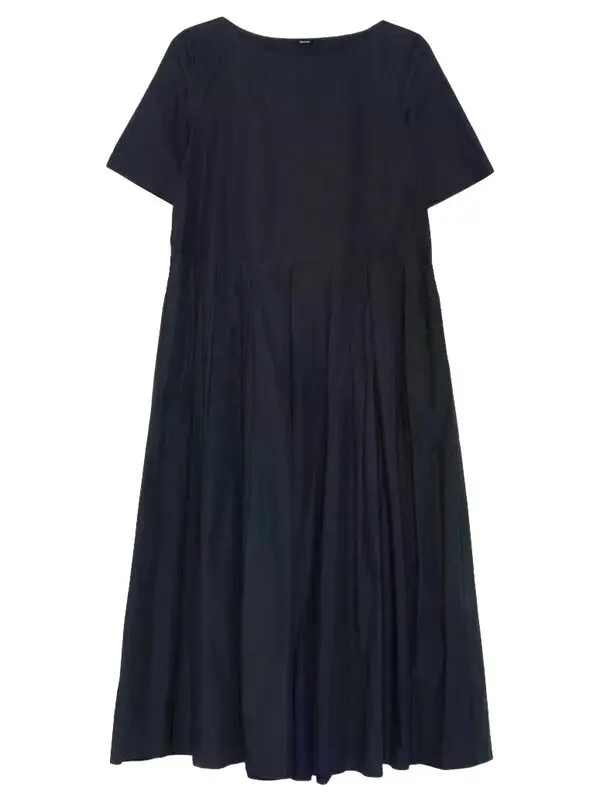 Apuntob Pleated Midi Dress - Blue
