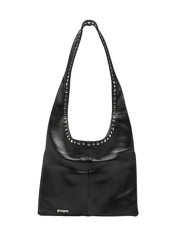 Gimaguas Studded Shoulder Bag - Black