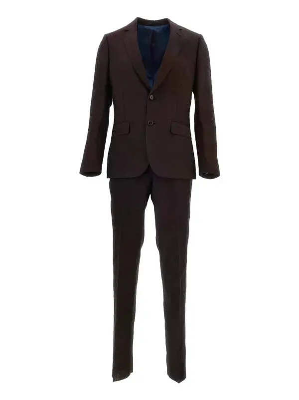 Paul Smith Single-breasted Suit - Brown
