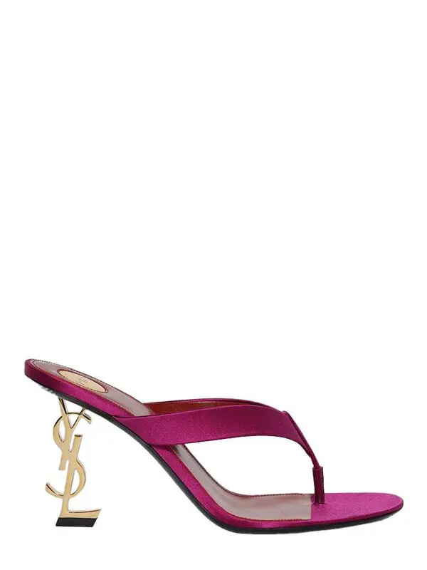 Saint Laurent Opyum 85 Mule Sandal - Pink
