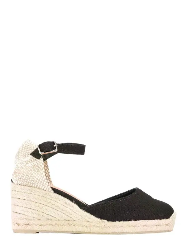 CastaÑer Mid-wedge Espadrilles - Black
