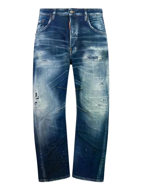 Dsquared2 Kawaii" Jeans With Distressed Effect - Blue