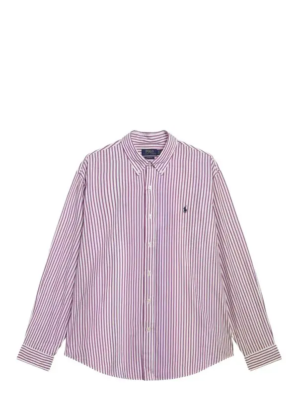 Polo Ralph Lauren Striped Sport Shirt - White